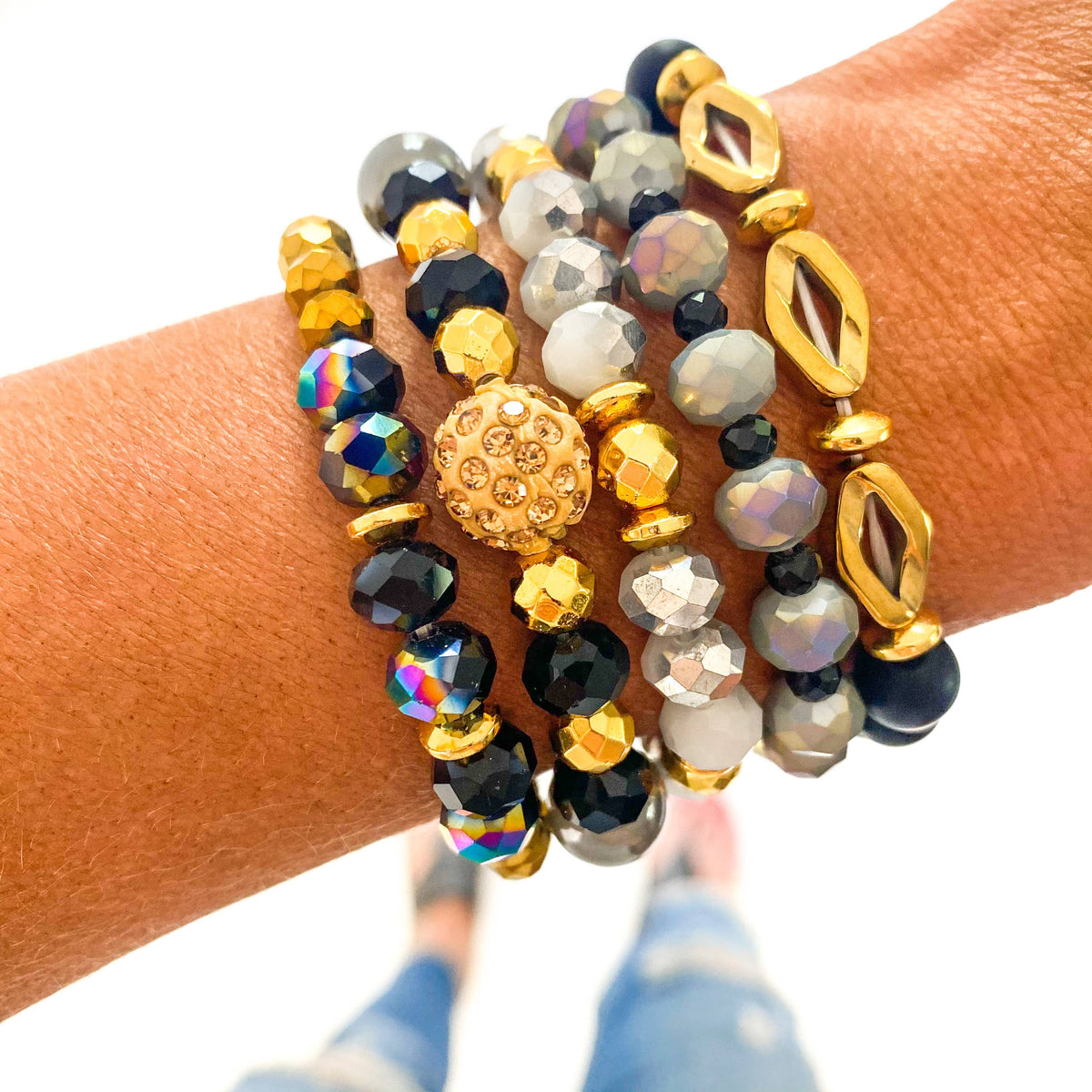 Starlight Bracelet Stack – Savvy Bling