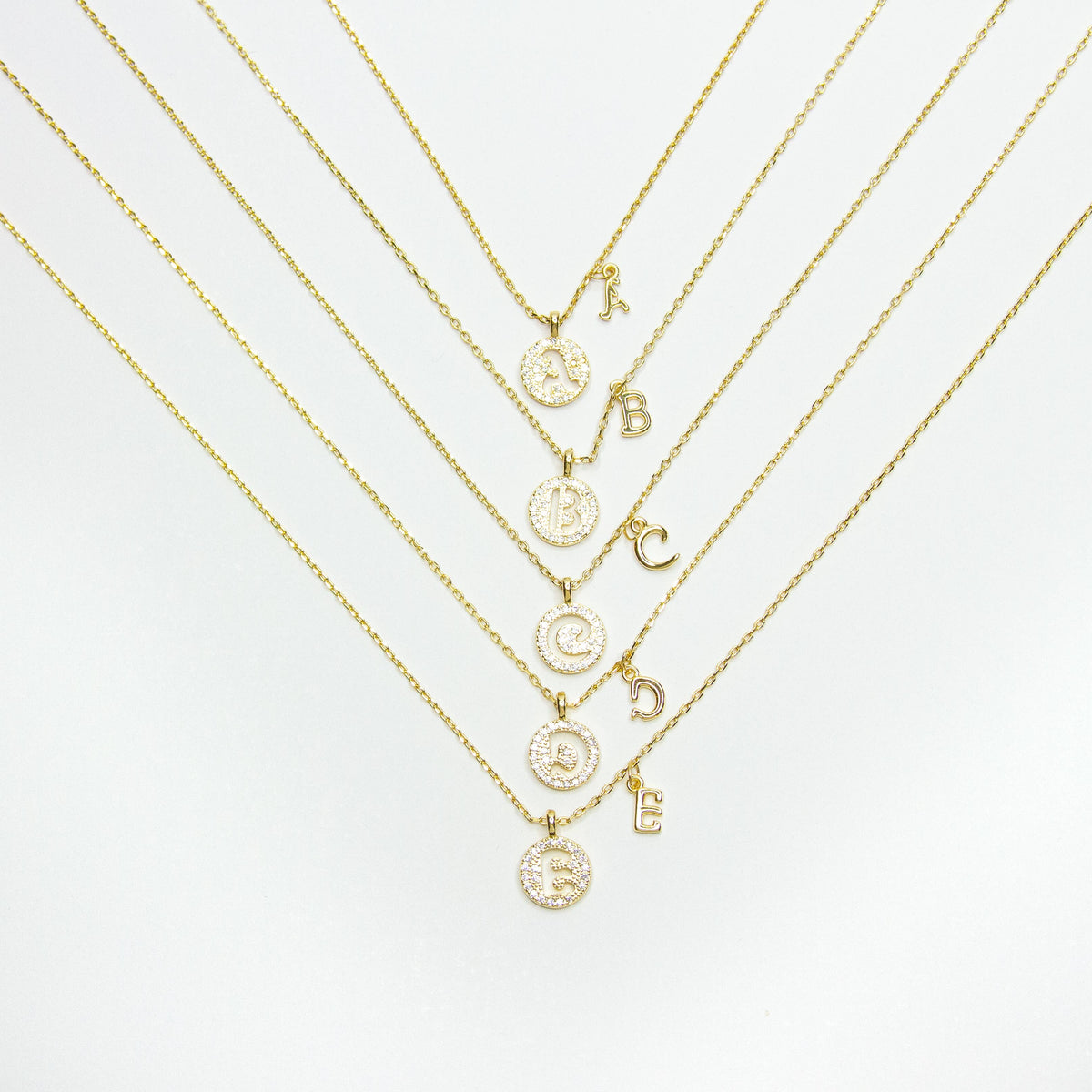 Initial Cut Out Gold filled Bracelet – Savvy Bling