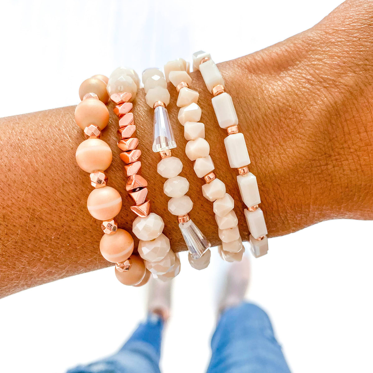 Chiffon Bracelet Stack – Savvy Bling